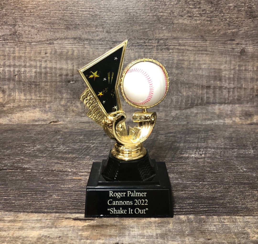 SET OF 12 Baseball Trophy Sports Award Participation Award T- Ball ...