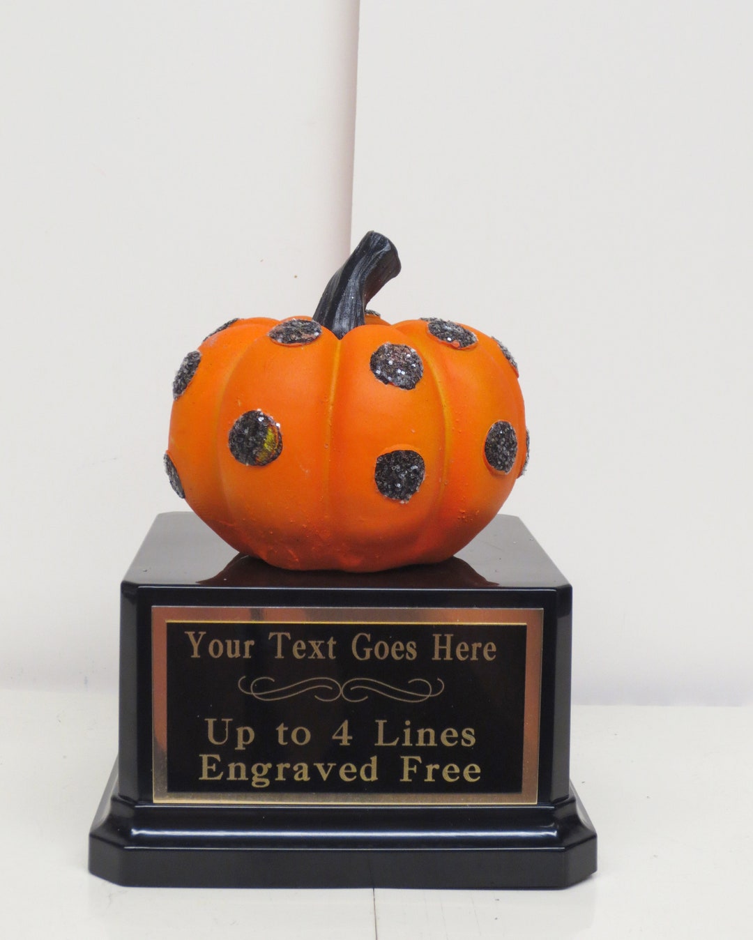 Halloween Trophy Pumpkin Carving Contest Winner Costume Contest Simple ...