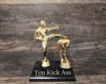 Kick Ass Award - Etsy