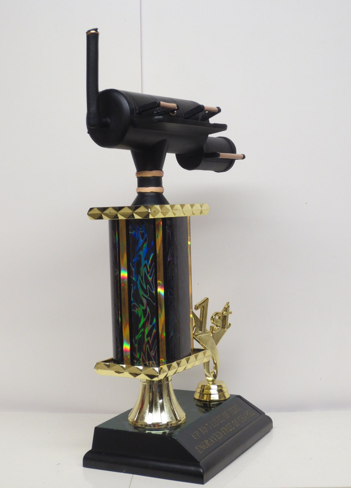 BBQ Trophy BBQ Grill Master Trophy Best Chicken Wings BBQ Cook off ...