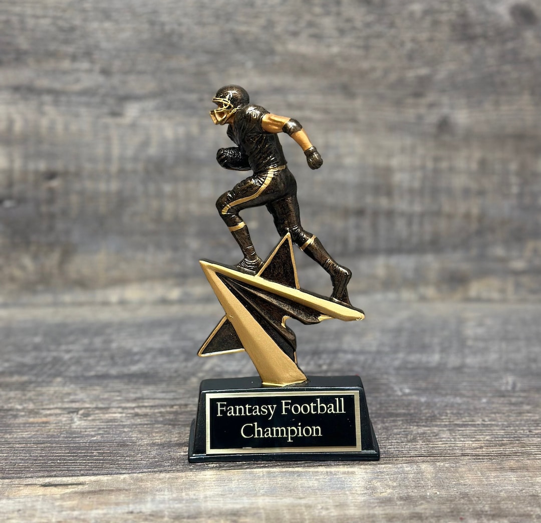 Fantasy Football Trophy League Trophy FFL Champ Champion Winner Fantasy ...