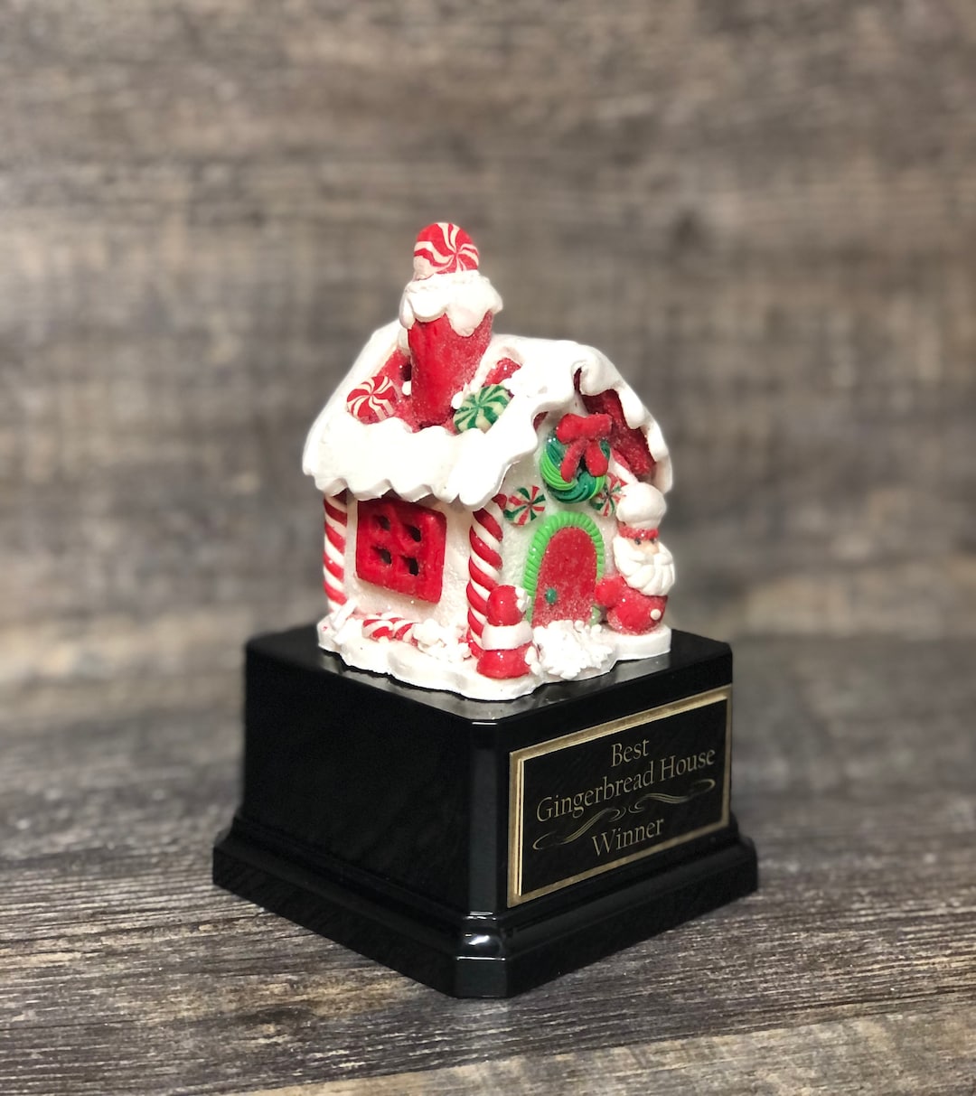 Gingerbread House Trophy Cookie Bake off Trophy Ugly Sweater Trophy ...