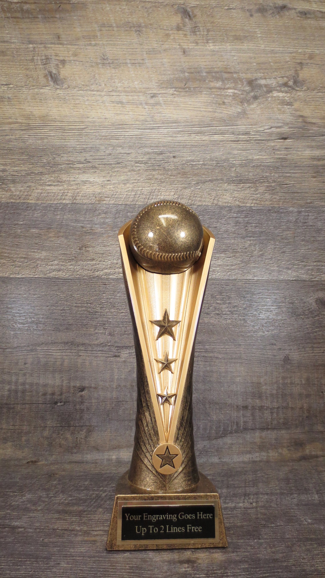 Baseball Trophy Fantasy Baseball 12 Award Baseball FBB - Etsy