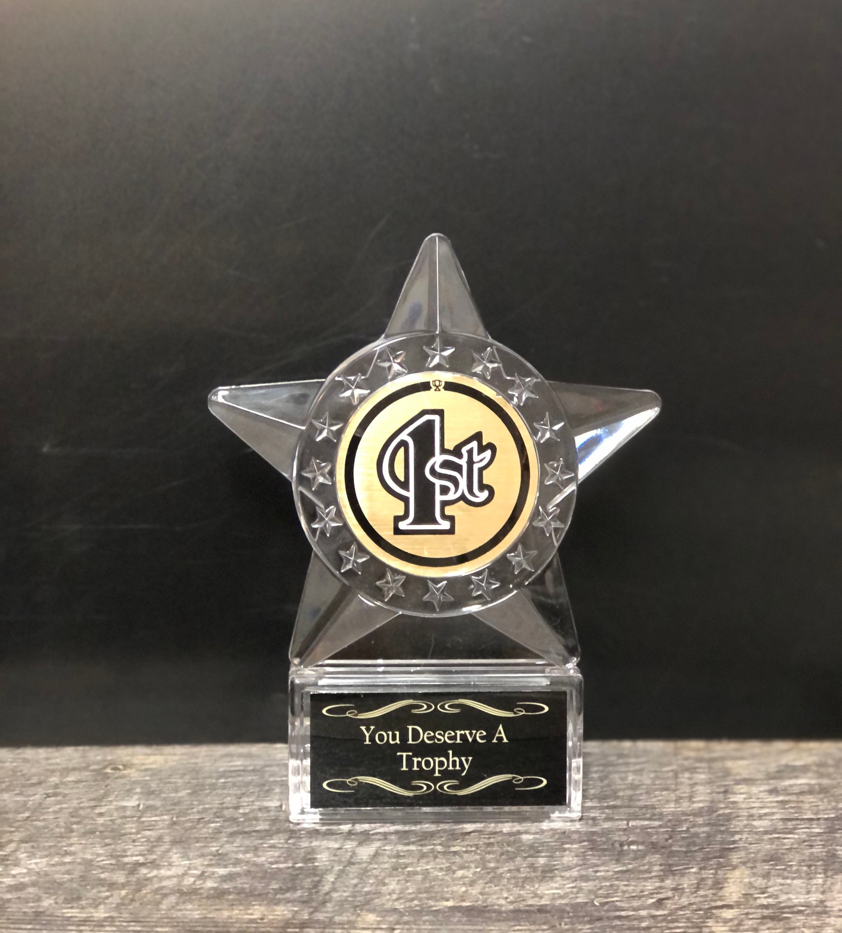 Mini Star Trophy Personalized You Deserve A Trophy Best Boss Trophy ...