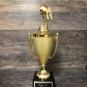 Funny Trophy Biggest Ass Award Jack Ass Trophy Cup Loser Award Adult ...