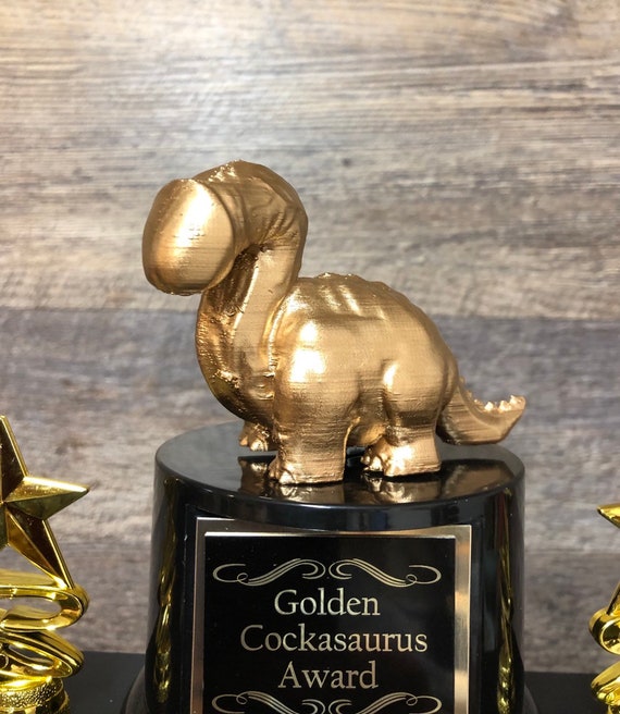 Fantasy Football Golden Cockasaurus Loser Trophy Last Place FFL Sacko ...