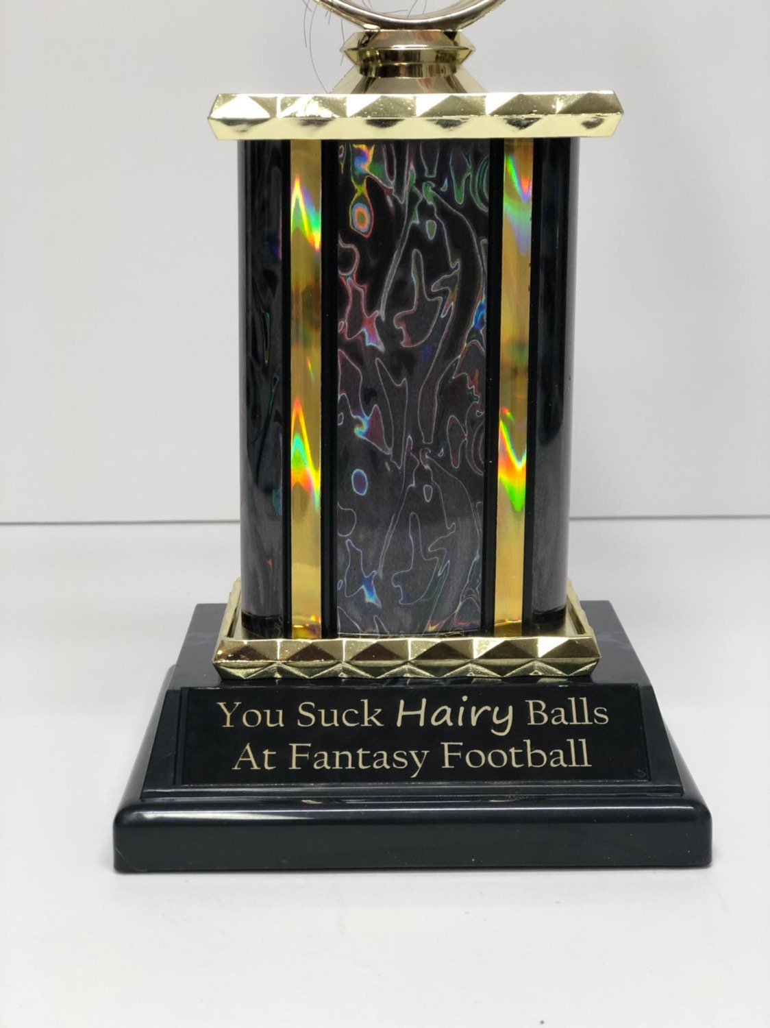 Fantasy Football HAIRY Balls Sacko Loser Trophy Last Place FFL | Etsy