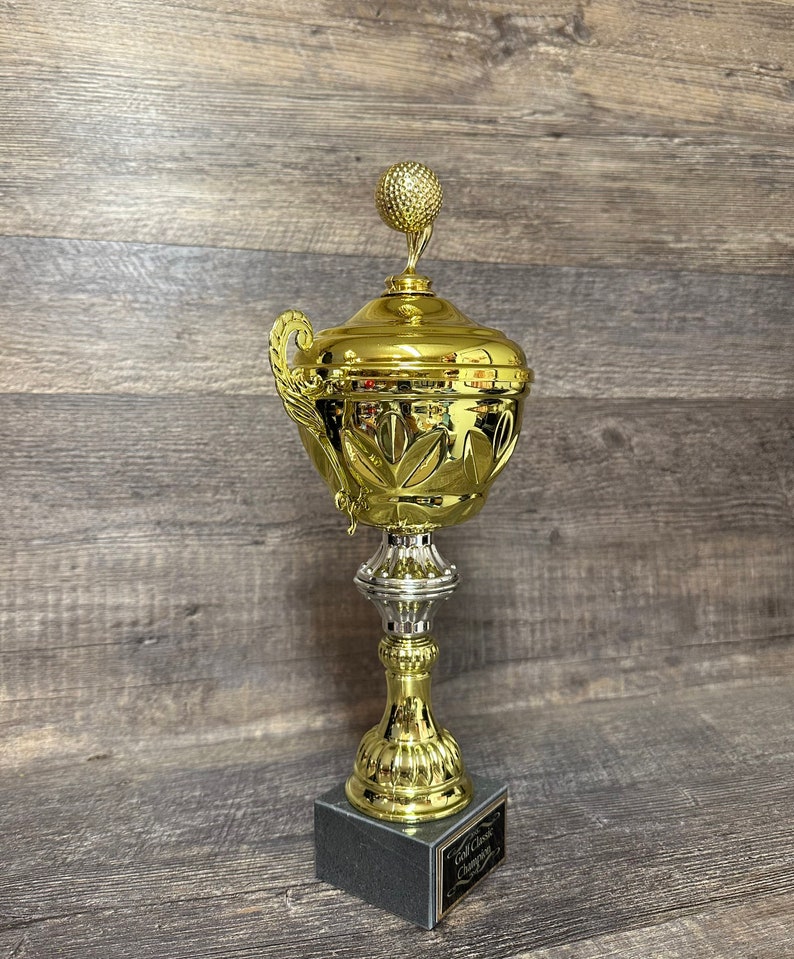 Golf Trophy Cup Tournament Trophy Hole in One Award Charity - Etsy
