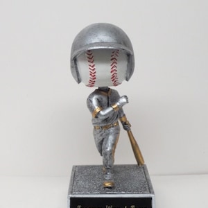 Baseball Trophy Trophies Winning Baseball Team Bobble Head Sports Award ...