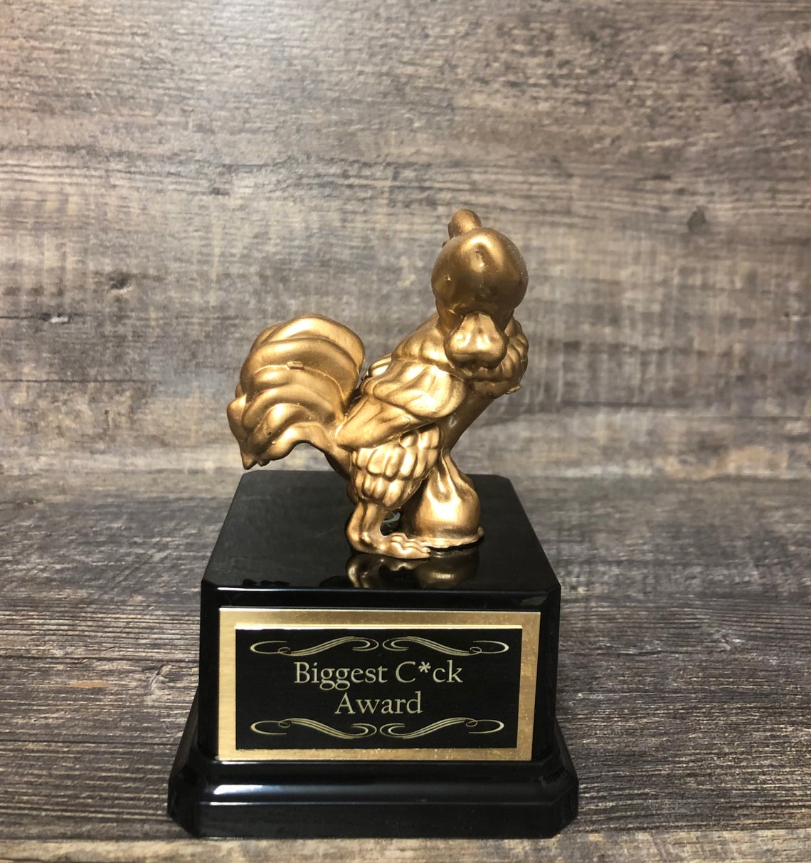 Funny Rooster / Cock Trophy Mature LOSER Sacko Trophy FFL Last - Etsy