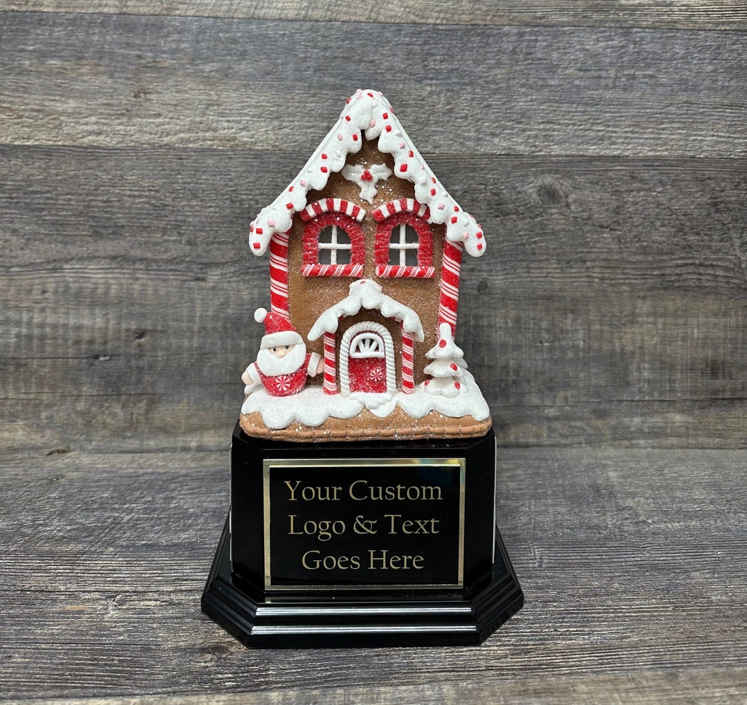 XL Gingerbread House Trophy Perpetual Christmas Cookie Decorating Bake ...