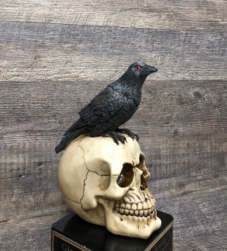 Raven Halloween Trophy Costume Contest Winner Red Eyed Raven - Etsy