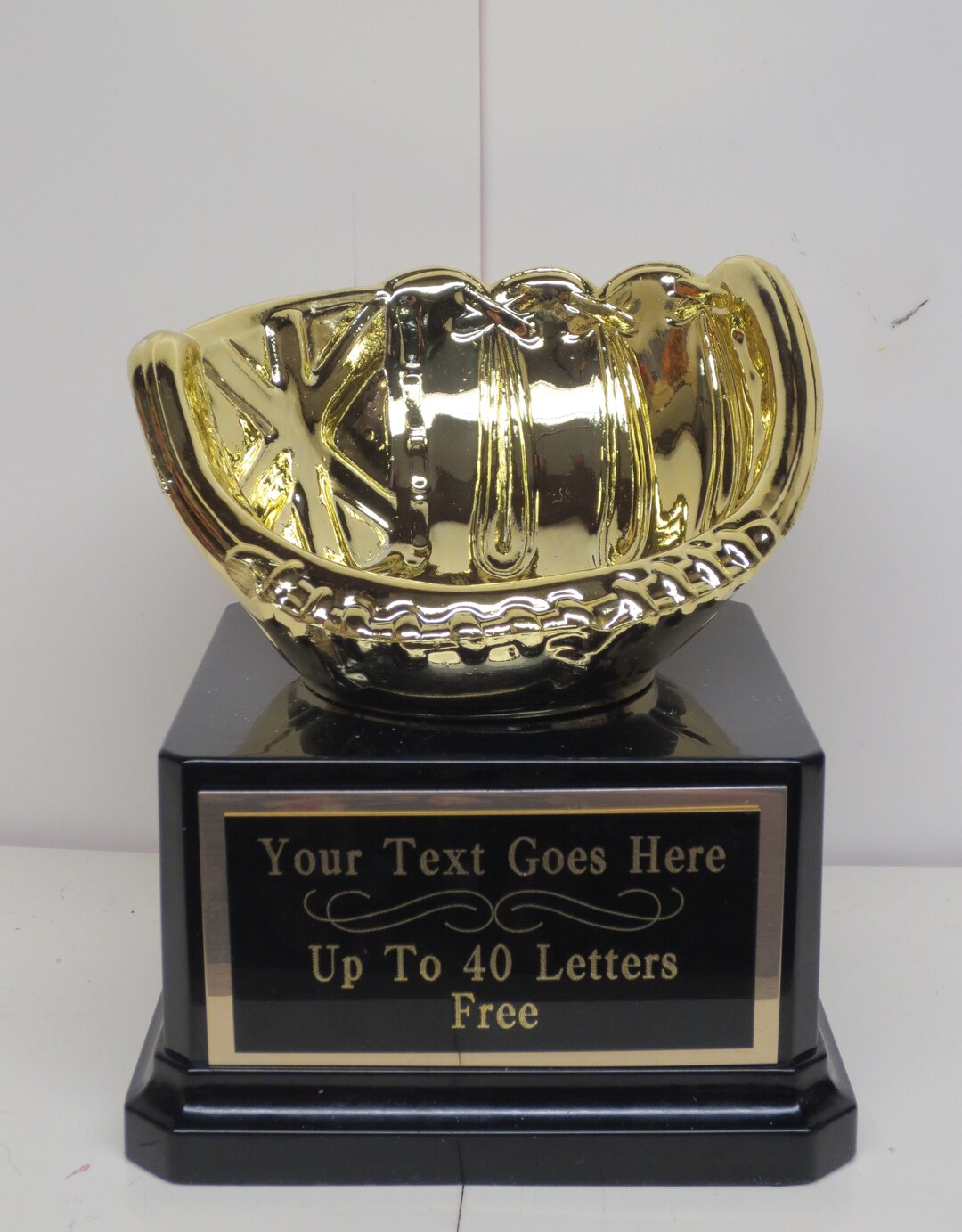 Baseball Trophy Baseball Holder Baseball Mitt Trophy Coaches Gift ...