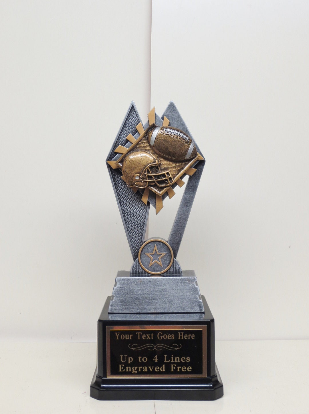 Fantasy Football League Trophy FFL Champ Champion Winner Fantasy League ...