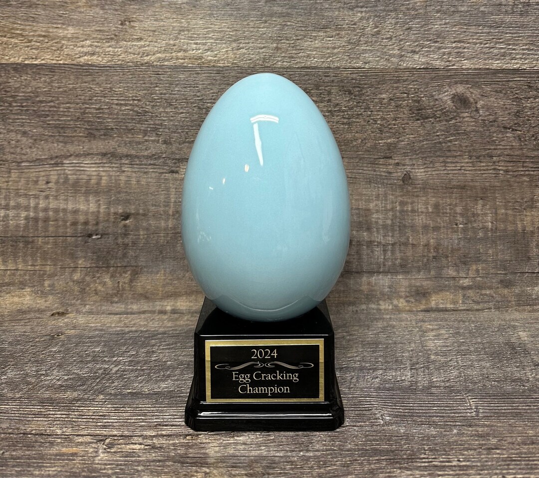 EGGCELLENT Job Award Corporate Award Blue Egg Gag Gift Achievement ...