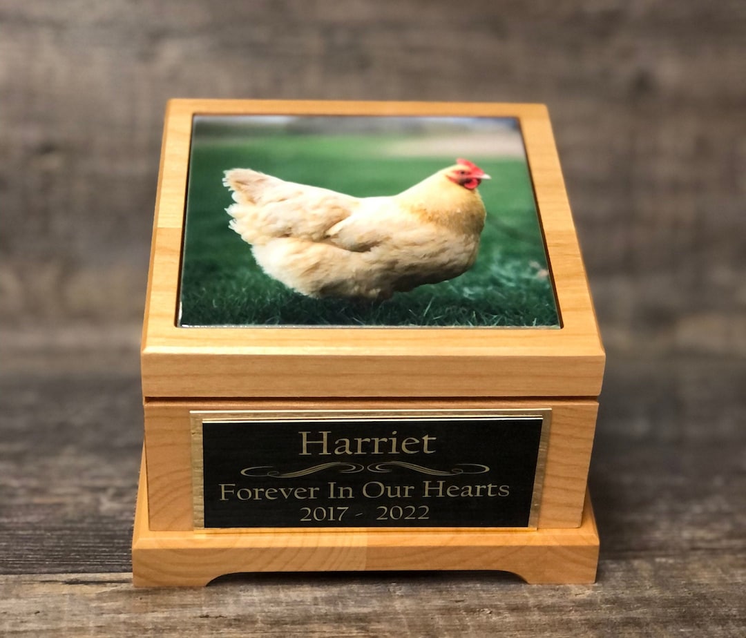 Hen Urn Small Animal Pet Urn Chicken Rooster Duck Urn Pet Memorial ...
