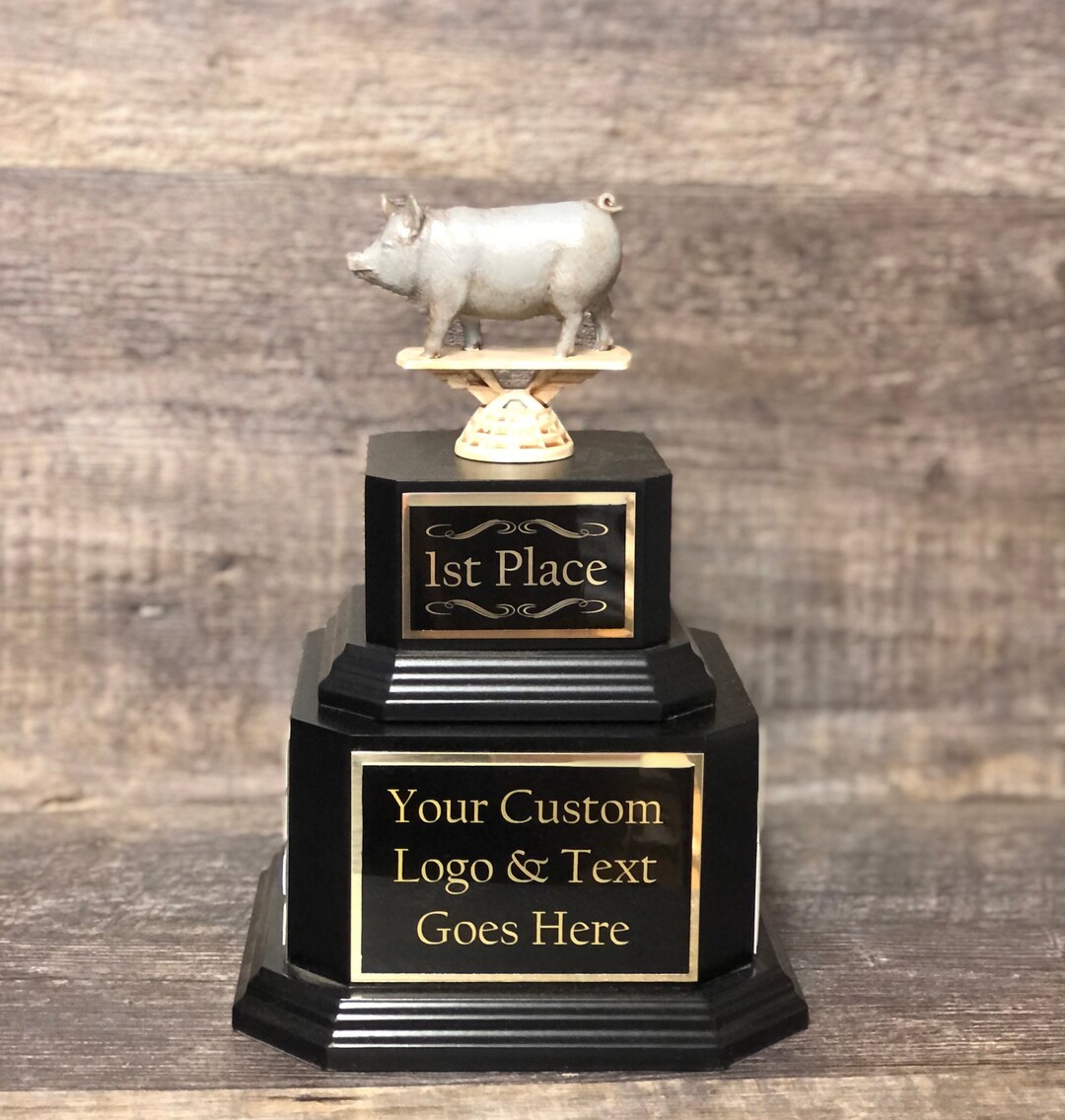 BBQ Trophy Perpetual Competition Cook off Champion Trophy Best BBQ ...