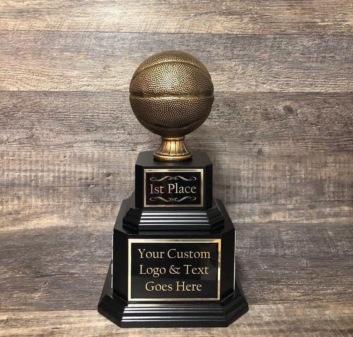 Basketball Trophy Basketball Madness Fantasy Trophy 6 or 12 Perpetual ...