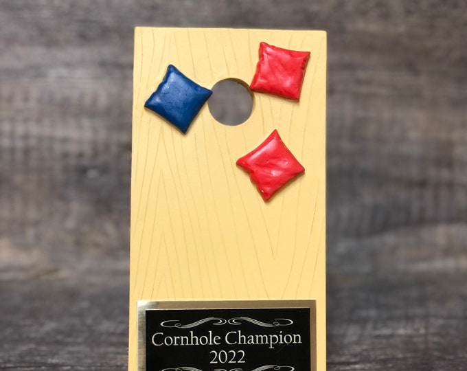 Customized Cornhole Trophies - Etsy