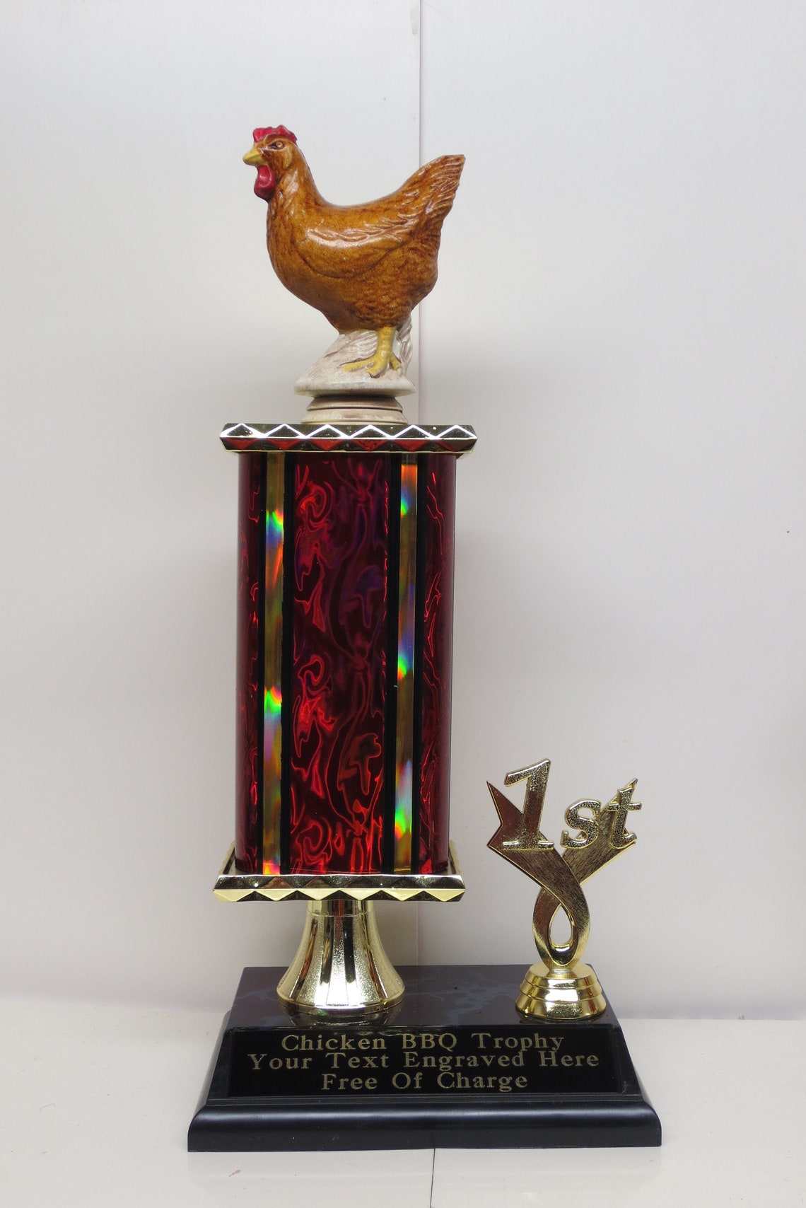 BBQ Trophy Trophies Best Chicken Wings BBQ Cook off Trophy Grill Master ...