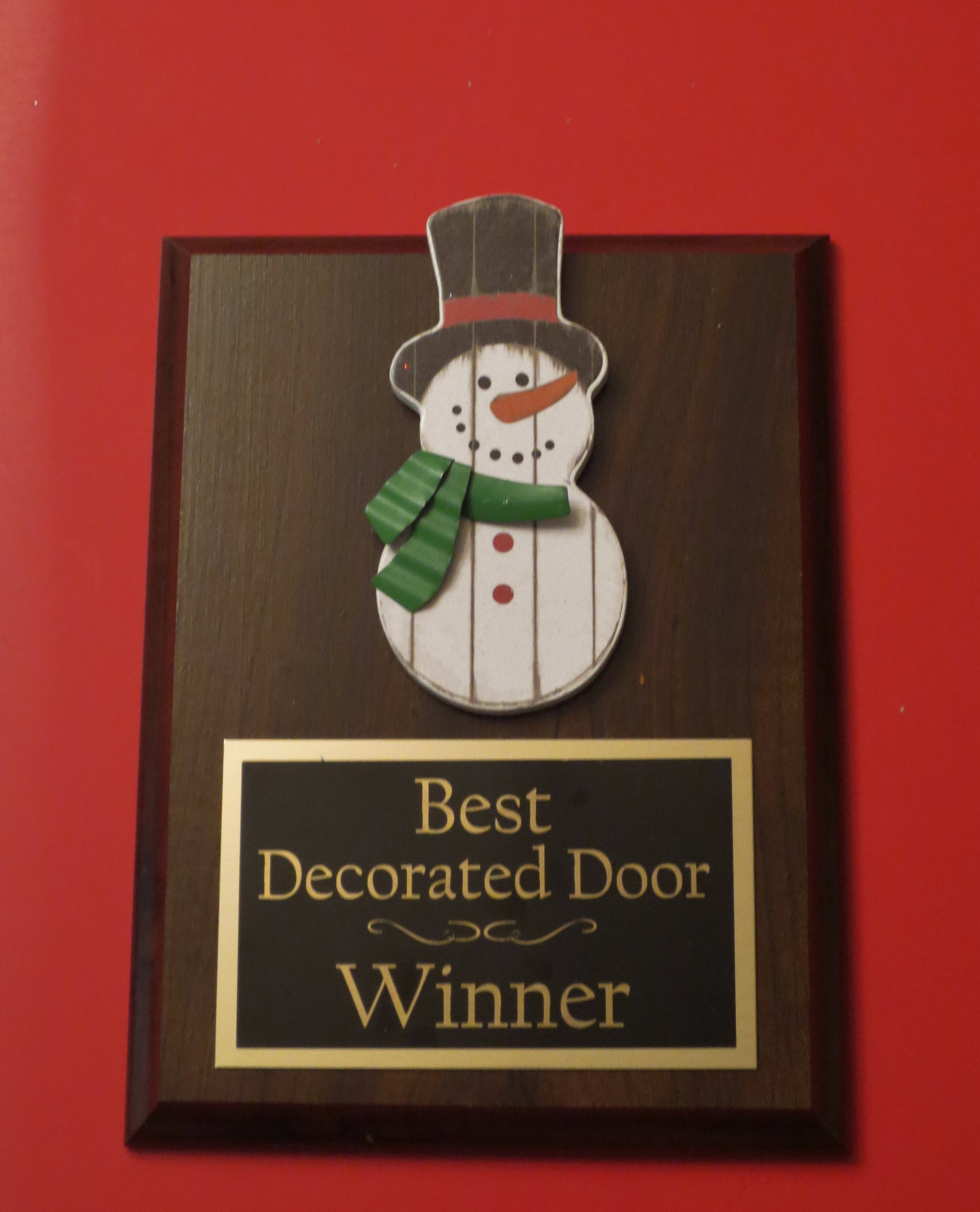 Christmas Door Decorating Contest Winners