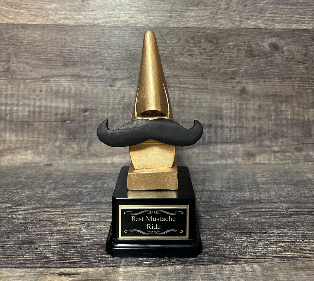 Funny Trophy Best Mustache Ride Trophy Best Picker Trophy Nose ...