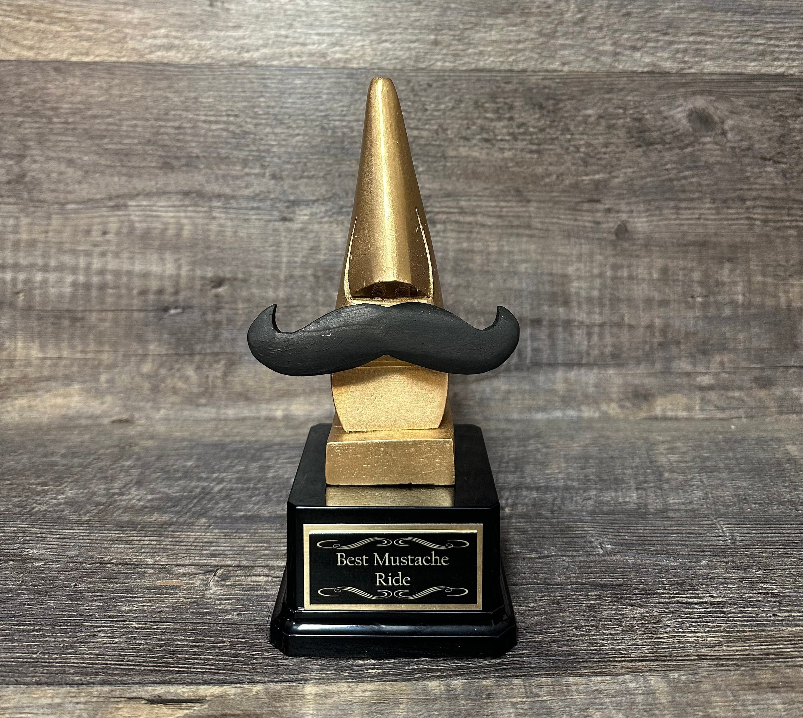 Funny Trophy Best Mustache Ride Trophy Best Picker Trophy Nose ...
