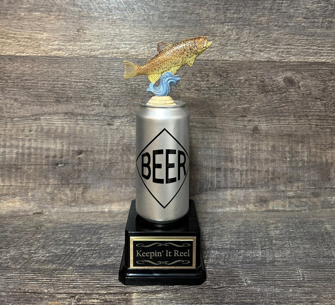 Fishing Trophy Award Funny Trophy Biggest Bass Tournament Derby Trophy ...