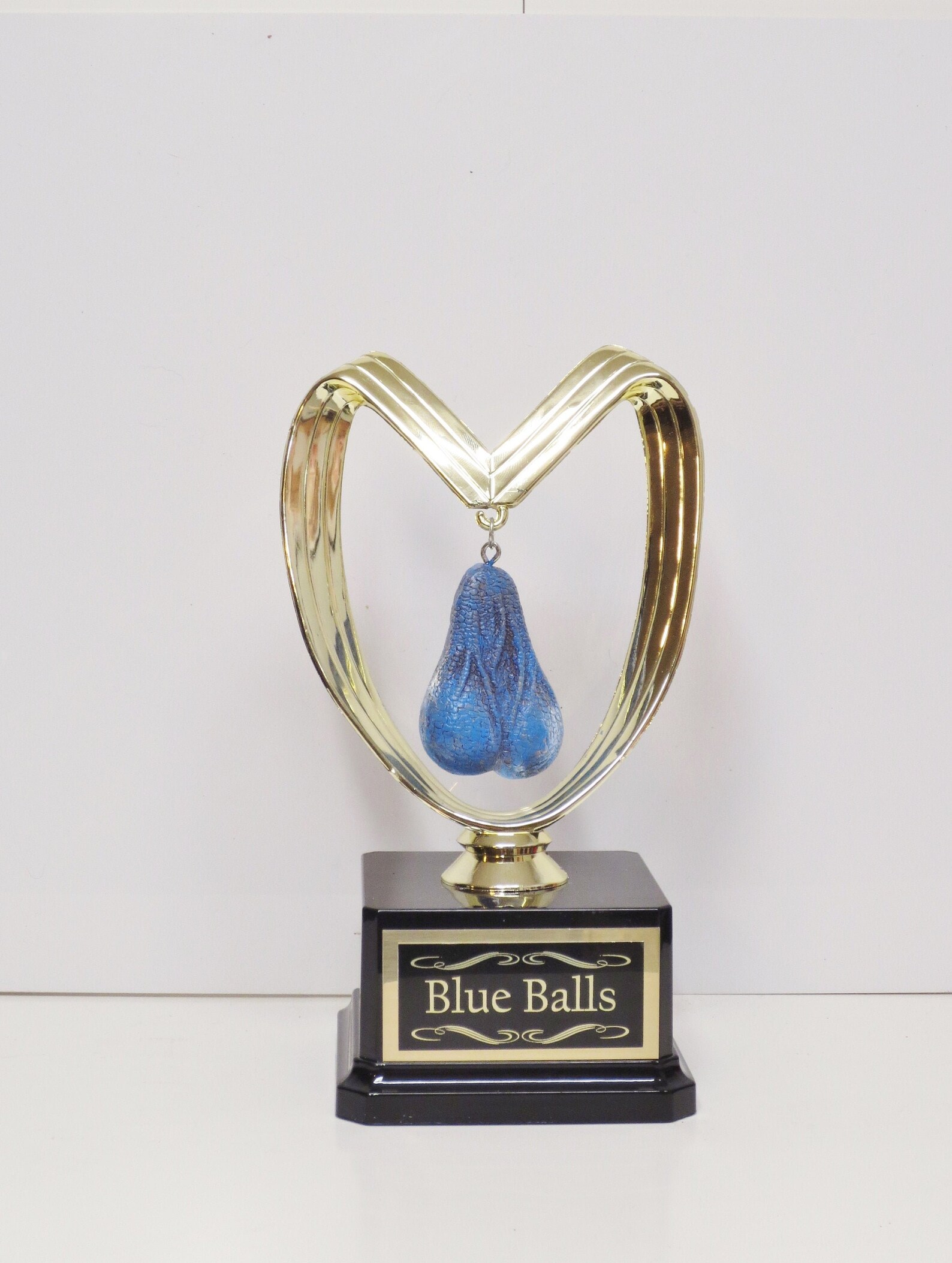 Fantasy Football Sacko Loser Trophy Blue Balls Funny Trophy - Etsy