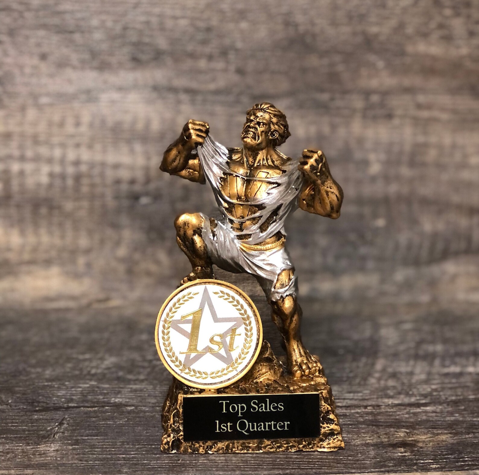 Funny Trophy Gag Gift Personalized Trophy Monster Beast 1 Dad - Etsy