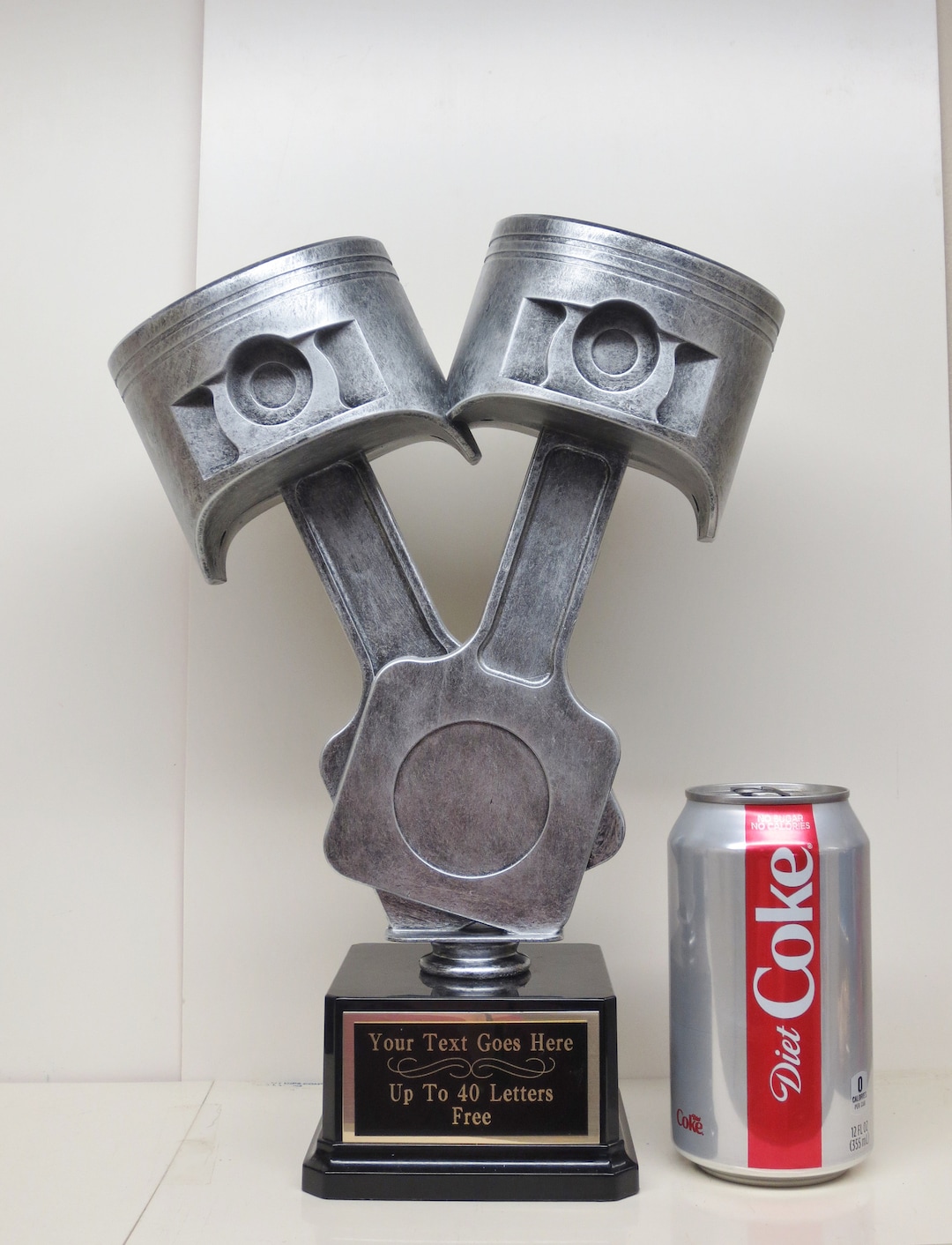 Car Show Trophy 12" Rods & Pistons Car Show or Racing Trophy Plastic ...