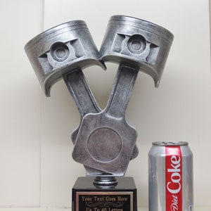 Car Show Trophies Set of 3 Custom Rods & Pistons Hot Rod Racing Trophy ...