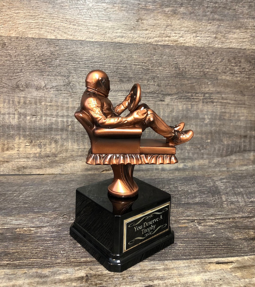 Car Show Trophy Racing Trophy 8" Motorsport Trophy Silver Piston ...