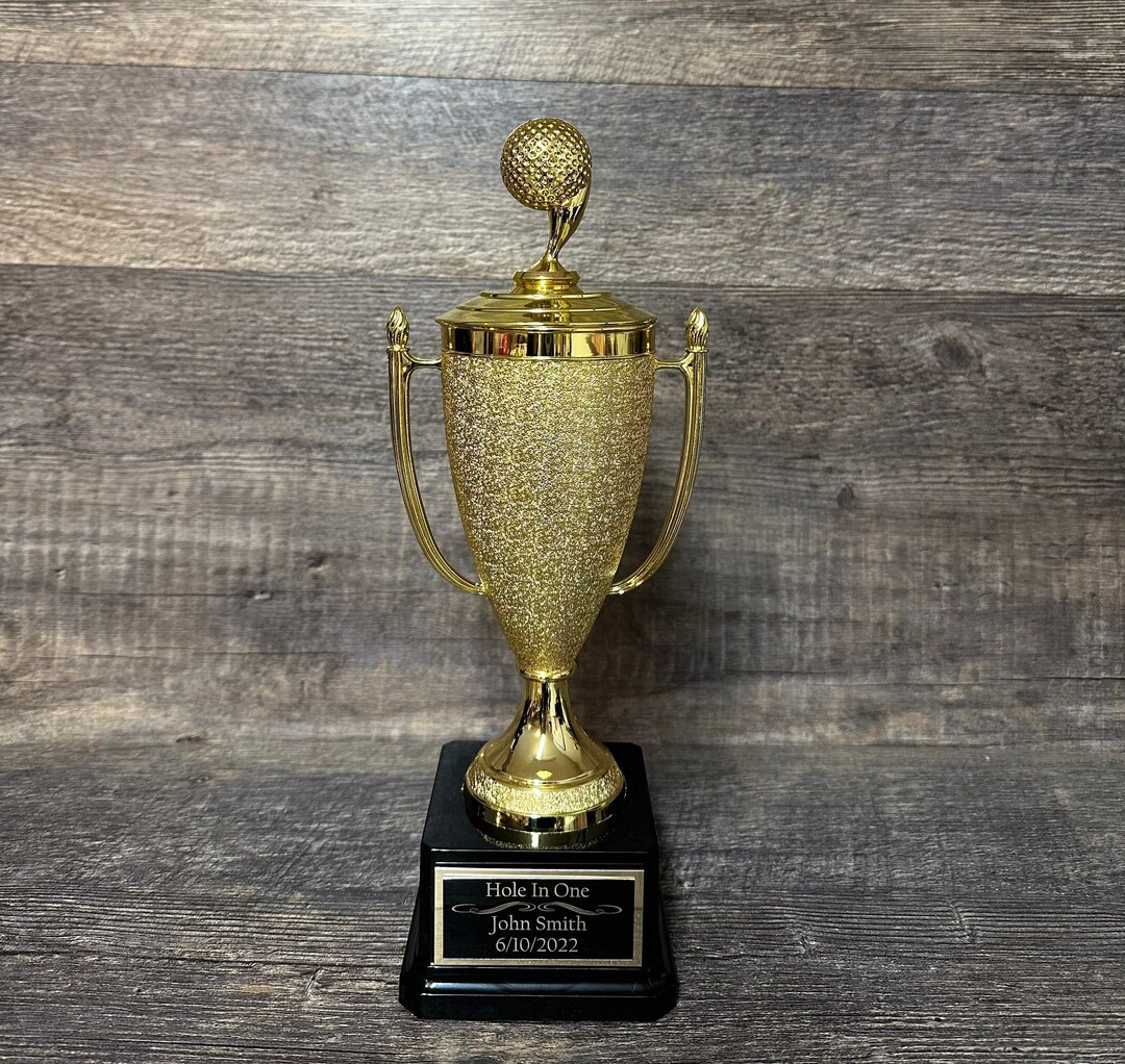 Putt Putt Golf Trophy Cup Mini Golf Tournament Trophy Hole in One Award ...