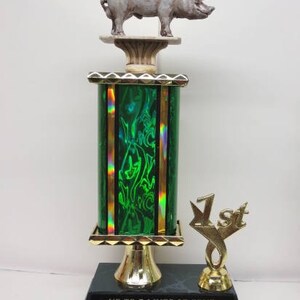 BBQ Trophy Best BBQ Cook off Trophies Best Grill Master Champion Ribs ...