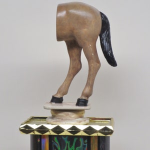 Horse's Rear / Biggest Ass Award Funny Trophy Fantasy Football League ...