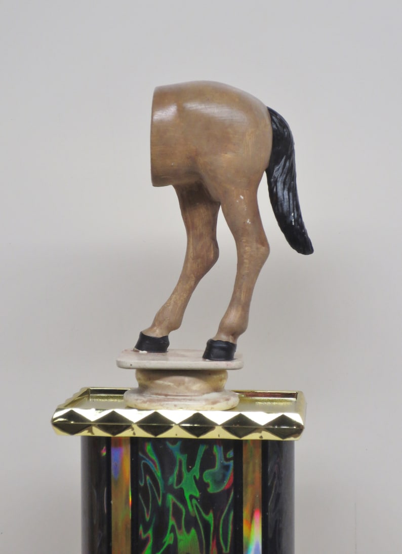 Horse's Rear / Biggest Ass Award Funny Trophy Fantasy Football League ...