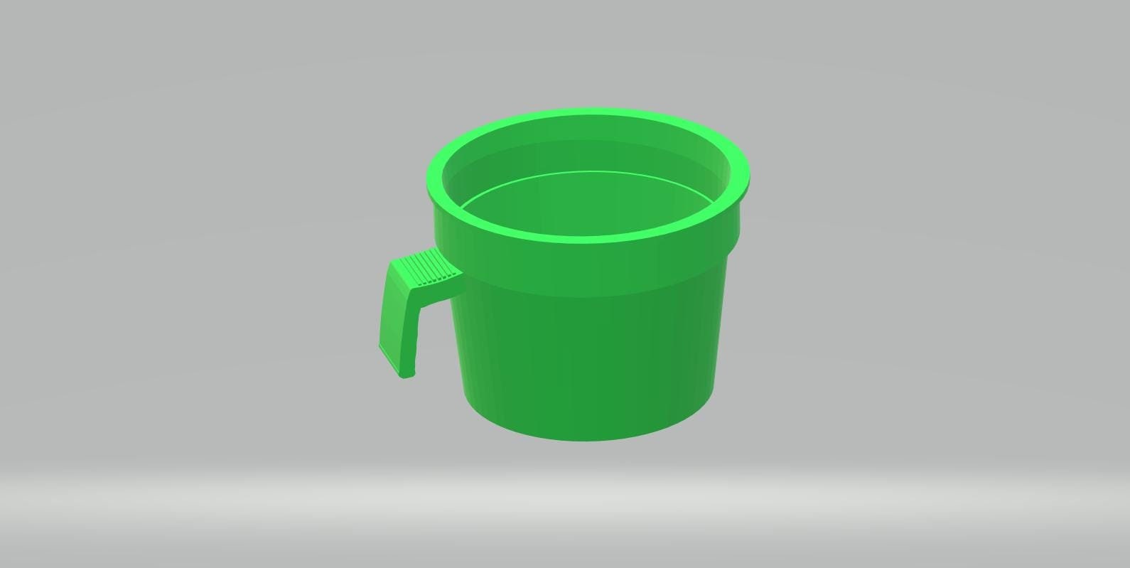 Cup - 3D Design in STL Format (you Need a 3D Printer) - Etsy
