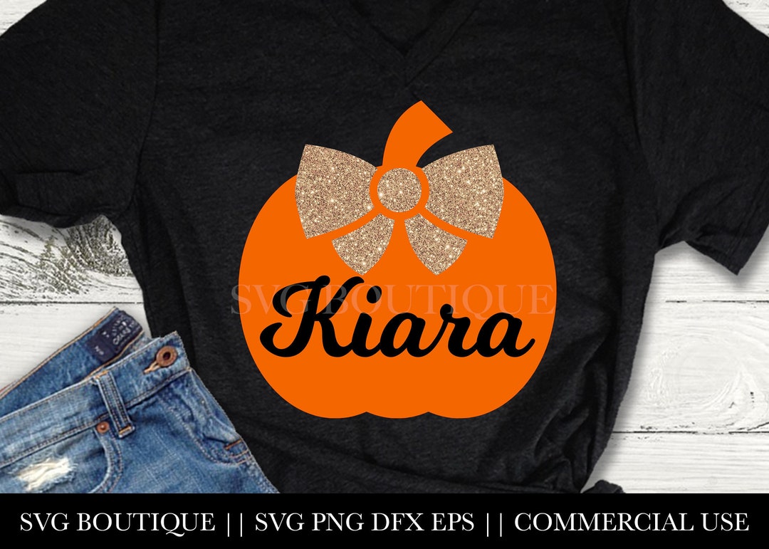 Pumpkin Name SVG File, Pumpkin Png, Baby Girl Halloween, Monogram, Lil ...