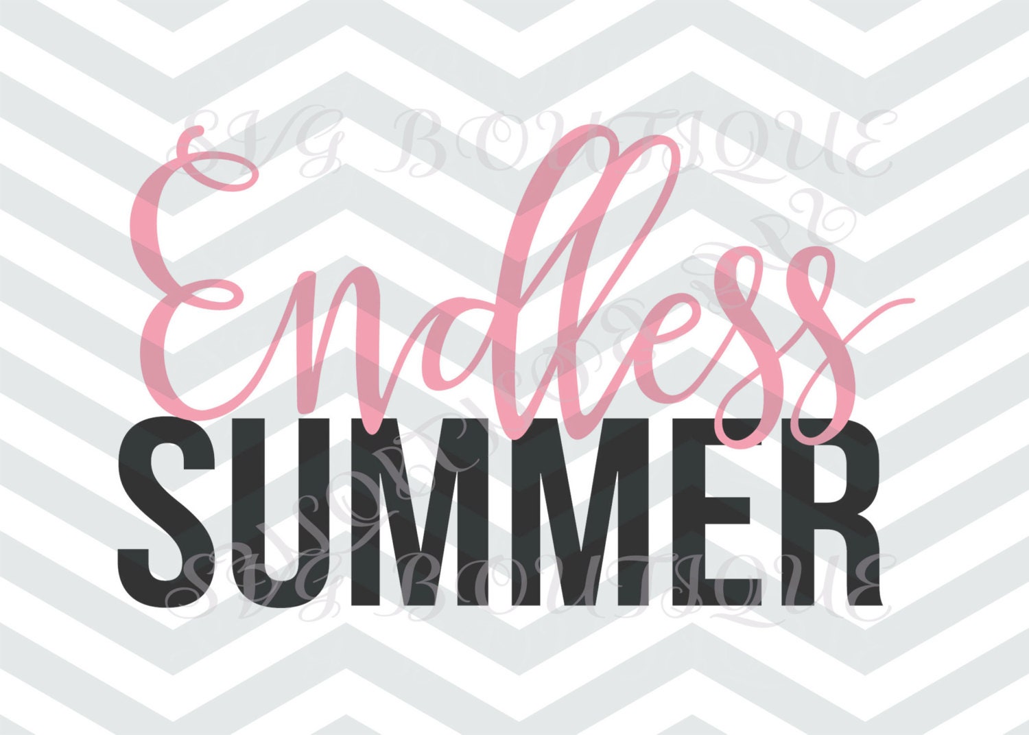 Endless Summer SVG Summertime Svg Beach Svg Cutting File - Etsy