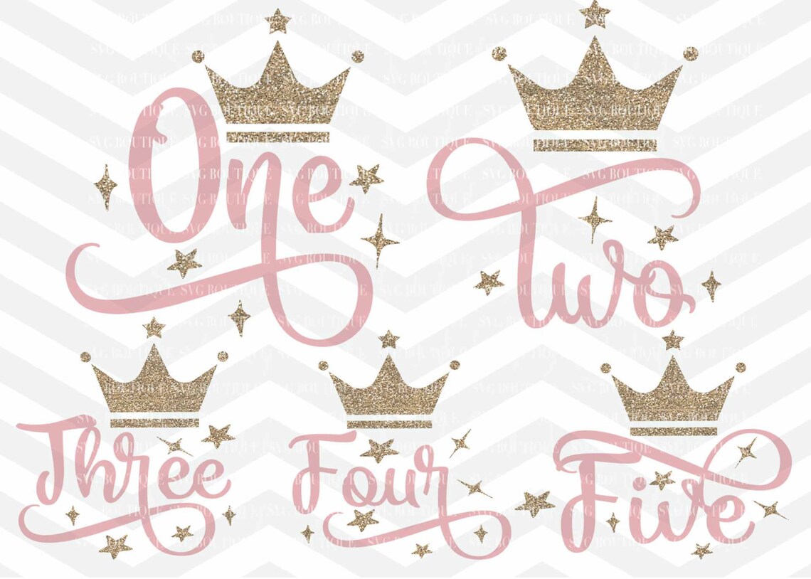 Number Birthday SVG Birthday SVG Birthday Svg Bundle Baby - Etsy