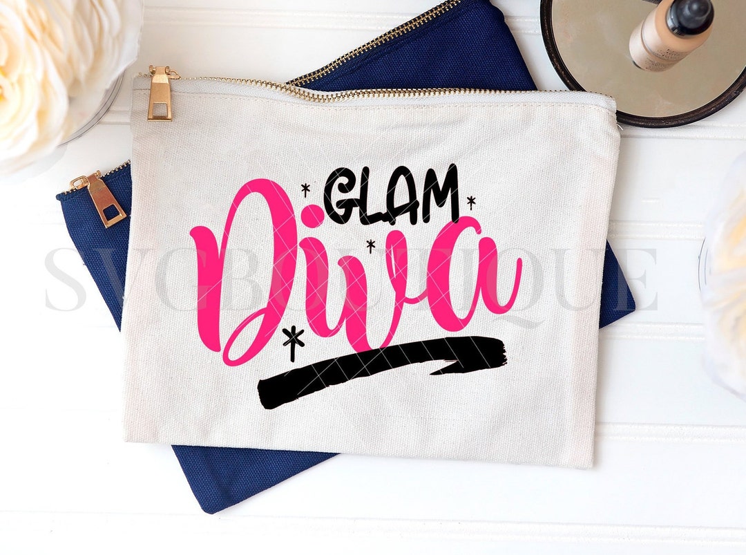 Makeup SVG File, Glam Diva SVG File, Makeup Bag Svg, Brows, Eyebrows ...