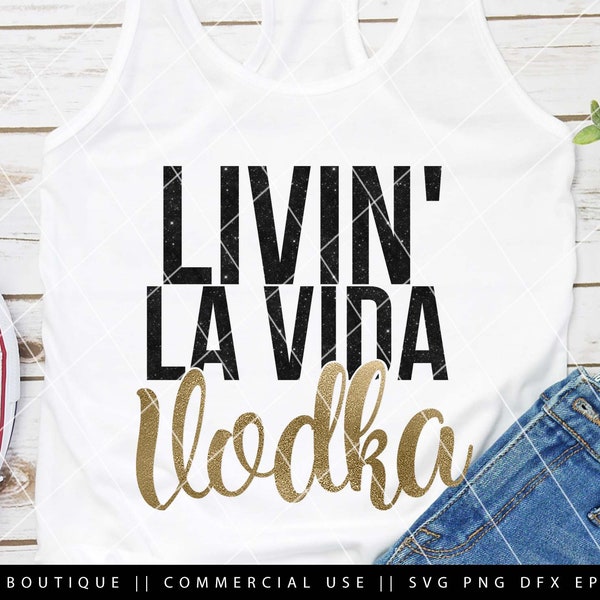 La vida wodka svg - Etsy.de