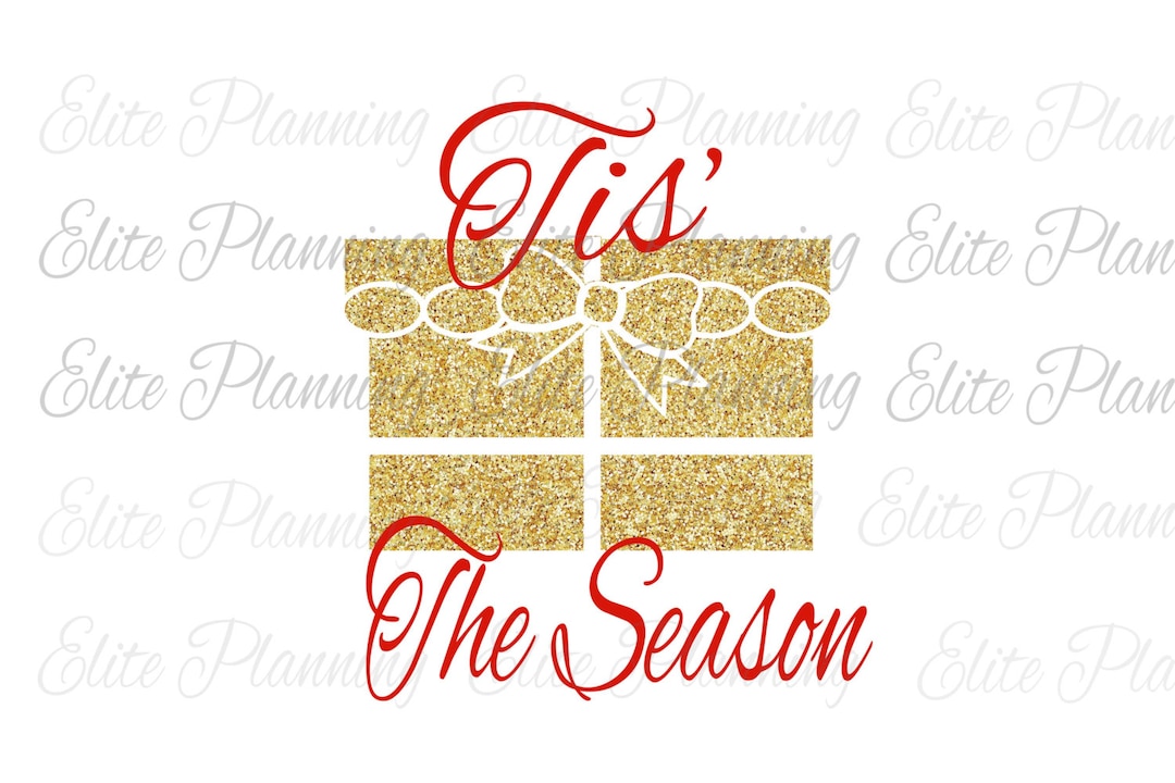 Christmas SVG, Vector Cutting File, Tis the Season, Cutting Files, EPS ...