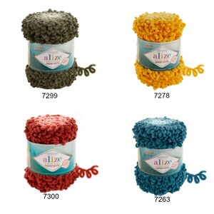 ALIZE PUFFY Fine Ombre Color LOOPY Yarn Novelty Baby Yarn - Etsy Canada