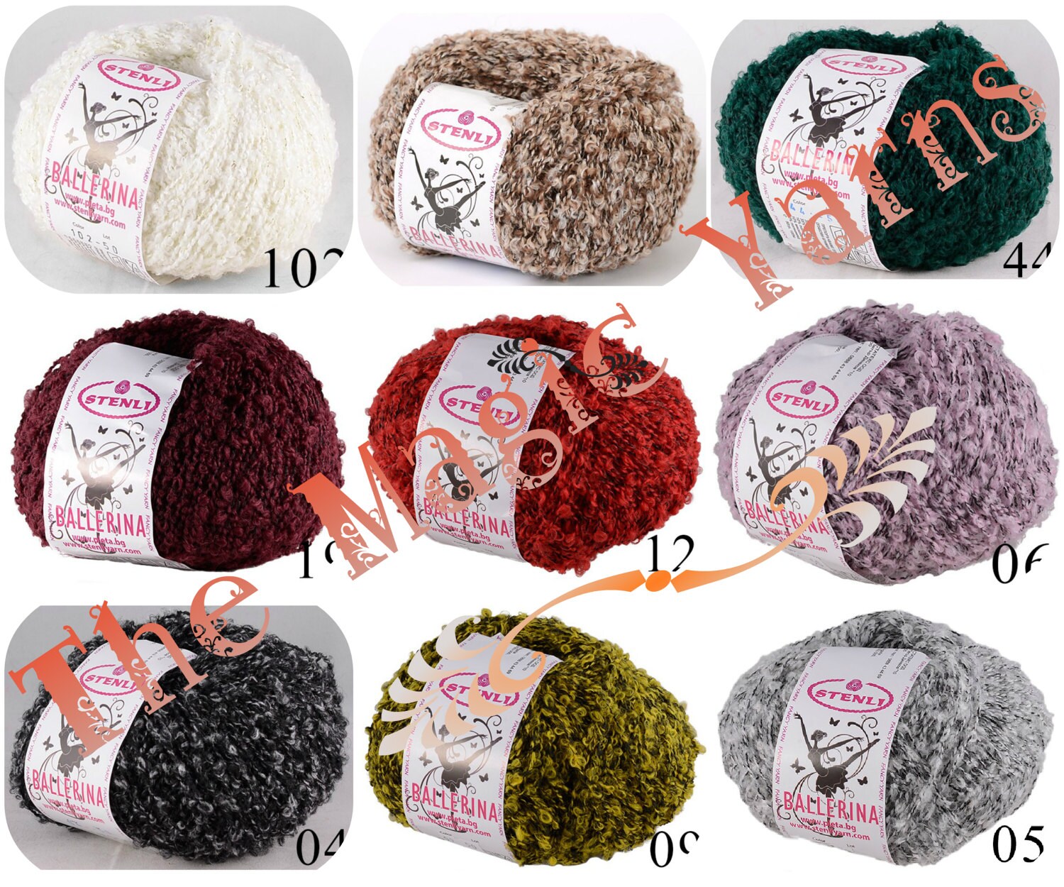 Boucle yarn Fancy yarn little loop yarn wool yarn wool | Etsy