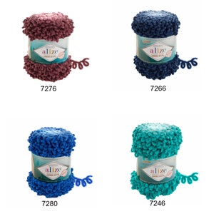 ALIZE PUFFY Fine Ombre Color LOOPY Yarn Novelty Baby Yarn - Etsy Canada