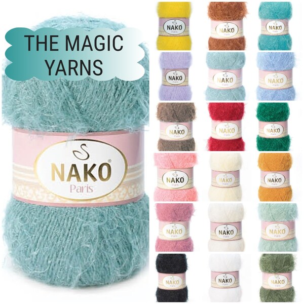 Fluffy Yarn - Etsy