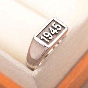 Number Ring,year Ring,date Ring,personalized Number,customized Date ...