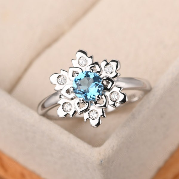 Snowflake Ring - Etsy
